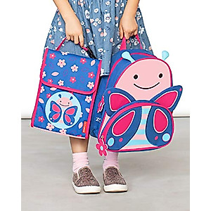 Skip Hop Toddler Lunch Box, Zoo Lunch Bag, Butterfly