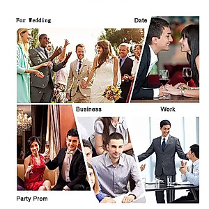 Mens Suit Slim Fit 3 Piece Suits for Men Formal Bussiness Prom Tuxedos Suit Wedding Party Suit Blazer Vest Pants & Tie Black XS