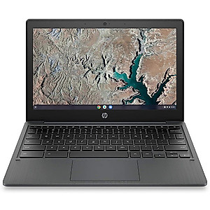 HP Chromebook Laptop11a-na0081cl 11.6 inch Netbook MediaTek MT8183, 4GB RAM, 32GB eMMC Flash MediaTek Graphics, Google Chrome OS Installed, Small & Lightweight Computer Notebook PC, Ash Gray (Renewed)