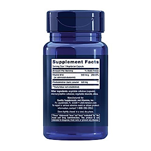 Life Extension Dopamine Advantage - Phellodendron Bark Extract Supplement with Vitamin B12 - for Youthful Dopamine Levels and Brain Health - Gluten-Free, Non-GMO, Vegetarian - 30 Capsules