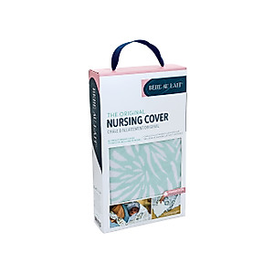 Bebe au Lait Premium Cotton Nursing Cover, Black Eyelet