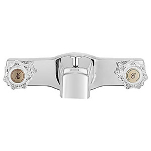 Dura Faucet Economical Classic Tub and Shower Faucet with Diverter (Chrome Polished)