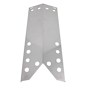 4-Pack BBQ Grill Heat Shield Plate Tent Replacement Parts for Kenmore 122.16641900 - Compatible Barbeque Stainless Steel Flame Tamer, Guard, Deflector, Flavorizer Bar, Vaporizer Bar 15 1/16"