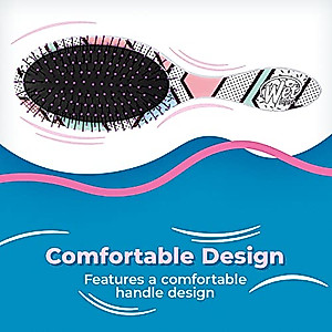 Wet Brush Original Detangler Brush - Throwback, Level Up - All Hair Types - Ultra-Soft IntelliFlex Bristles Glide Through Tangles with Ease - Pain-Free Comb for Men, Women, Boys and Girls