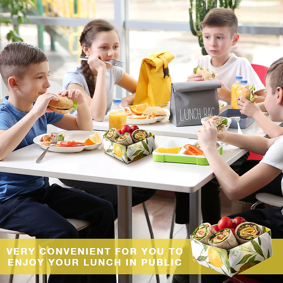 150 Sheets Wax Paper Sheets Wax Paper Sheet for Food Lemon Grease Proof Deli Wraps Basket Liners Deli Paper Sheets Wax Paper Baking Paper Parchment Paper Sandwich Wrap Paper Picnic Basket Liners