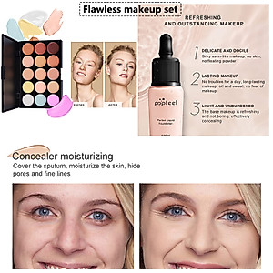 Joyeee Professional Makeup Kit for Women Full Kit, Makeup Set Cosmetic Make Up Kit with Makeup Bag Include Eyeshadow Palette Makeup Brushes Set Lipstick Lip Gloss Foundation Concealer