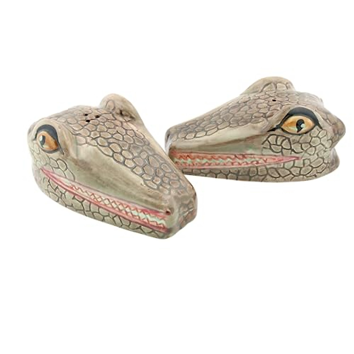 Alligator Salt and Pepper Shakers Set, Tabletop Accessories, 3.5 Inches