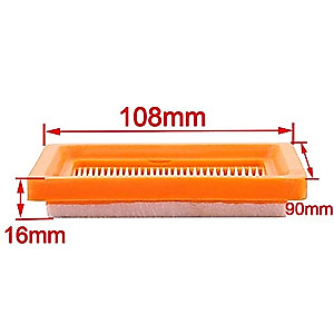 Hipa 14 083 15-S Air Filter with Fuel Filter for Kohler XT650 XT675 Toro 20370 22-inch Recycler Lawn Mower Lawn-Boy 10730 14 083 16-S