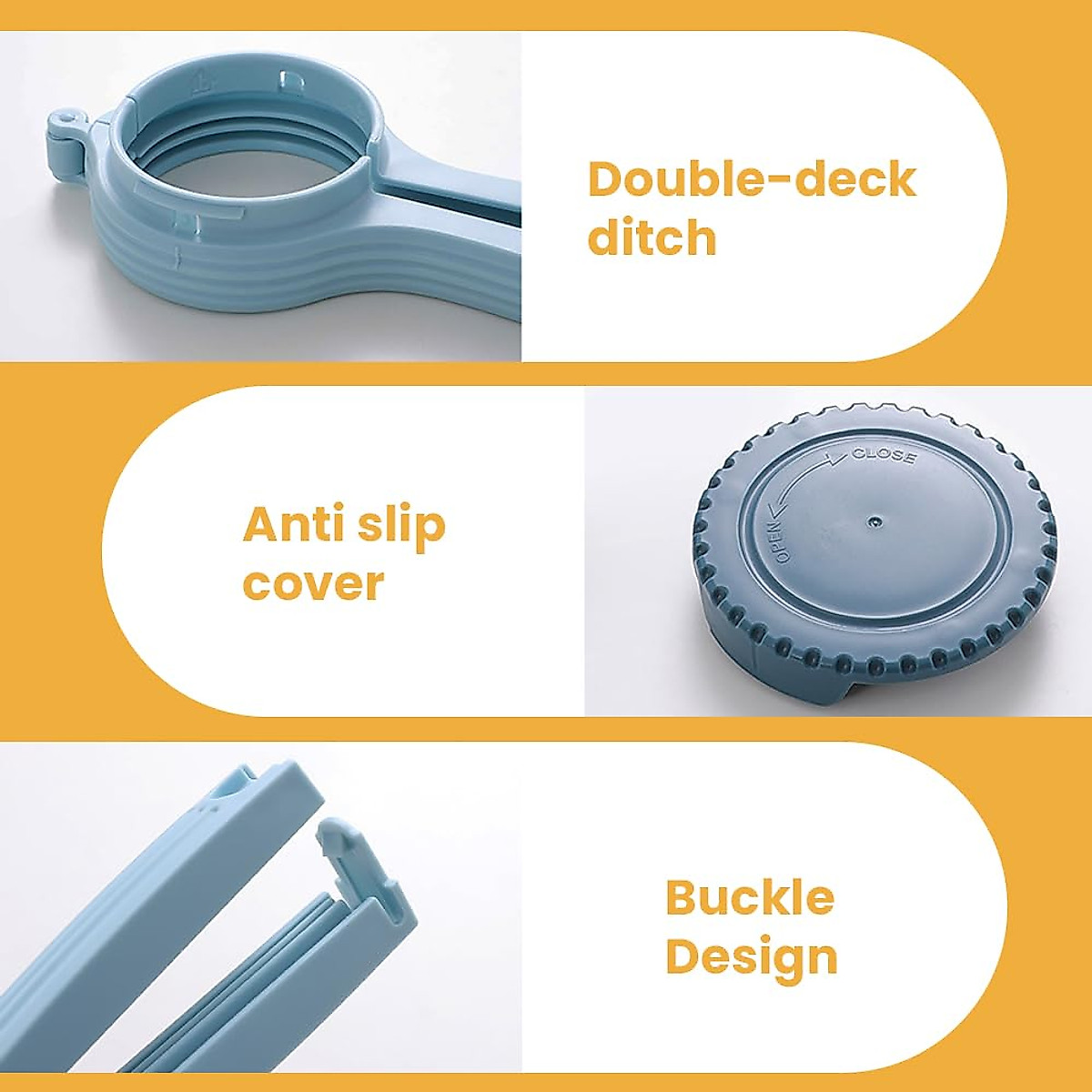 Seal and Pour Bag Clip with Pour Spout & Lid 2025 New Food Bag Clips with Pour Spout, Wide Mouth Food Storage Sealing Clips, Snack Clips that Pour, Bag Pouring Clip with Pour Spout (Style1)