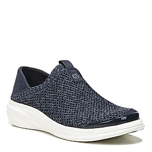 BZees Womens Clever Fashion Sneaker Navy 6 M
