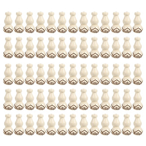 200pcs Curtain Accessories White Wood One Body Partition