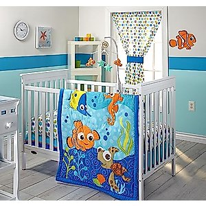 Disney Nemo 3 Piece Crib Bedding Set