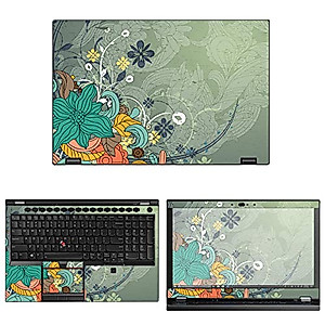 Decalrus - Protective Decal Skin Sticker for Lenovo ThinkPad P53 (15.6" Screen) case Cover wrap LEthnkpd15_P53-109