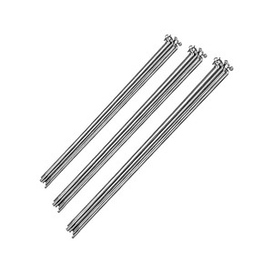 QIYUANMENGYI Bicycle Spokes 10PCS 14G Bicycle Spokes with Nipples Electric Bike 143/168/193/220/245/270mm Stainless Steel Mountain Road Bicycle J Bend Spoke (Color : 193mm)