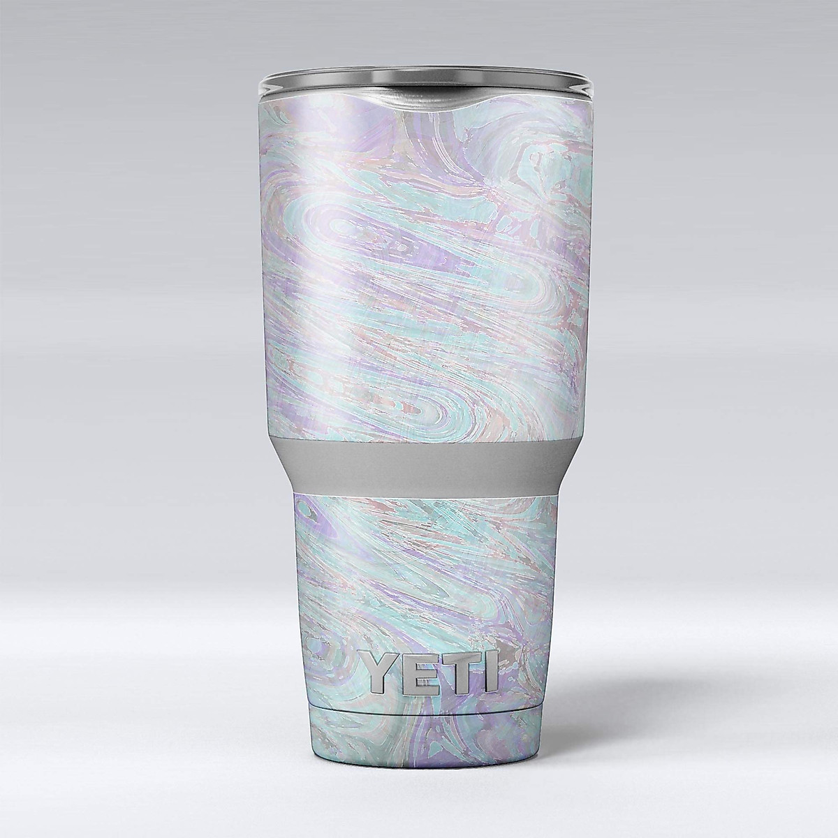 Design Skinz Slate Marble Surface V35 - Skin Decal Vinyl Wrap Kit Compatible with The Yeti Rambler Cooler Tumbler Cups