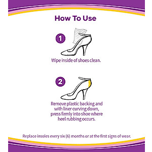 Dr. Scholl's Stylish Step Gel Heel Liners, 1 Pair - One Size fits All