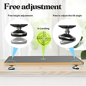 Nelyrho Resin Leveling Board for Epoxy Resin, 16''x 12'' Adjustable Precision Leveling Table for Resinate, Epoxy Resin Accessories, Multipurpose Resin Leveling Table, Resin Supplies (Grey)