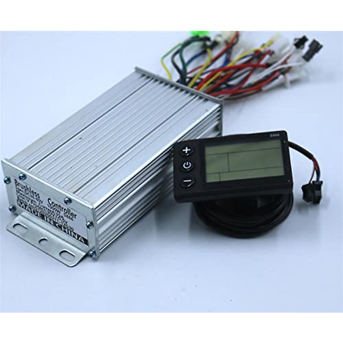 Bike Fender 36V/48V/60V 800/1000W BLDC Electric Scooter Controller E-Bike brushless Speed Driver and S866 LCD Display one Set Mud Guards (Color : 36V Set)