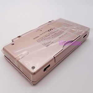 Full Housing Case Cover Housing Shell Replacement for DS Lite NDSL Console-Rose Gold