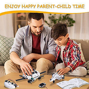 AESGOGO STEM Projects for Kids Ages 8-12, Solar Robot Toys 6-in-1 Science Kits DIY Educational Building Space Toy, Christmas Birthday Gifts for 7 8 9 10 11 12 13 Year Old Boys Girls Teens.