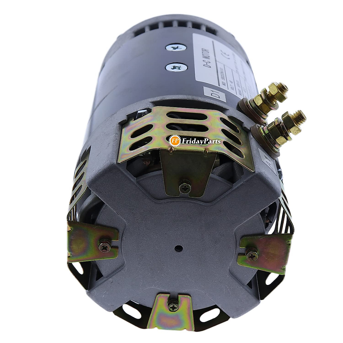 FridayParts 48V CW 2.06kW Function Motor 48504GT 5BCG52HA100 140-22-4001A 94196 Compatible for Genie Articulated Boom Lift Z-30/20N Z-34/22 DC Z-34/22N Z-45/22 DC Z-45/25J