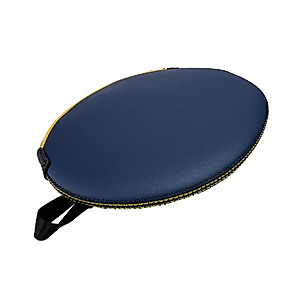 OneJoy Table Tennis Racket Cover, Ping Pong Paddle Cover, Table Tennis Bag Cover Sleeve for Single Ping Pong Racket Case with Zipper [ Navy] 7.3 inch x 6.3 inch (18.5cm x 16cm)