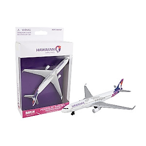 Daron Hawaiian Airlines Single Plane , White