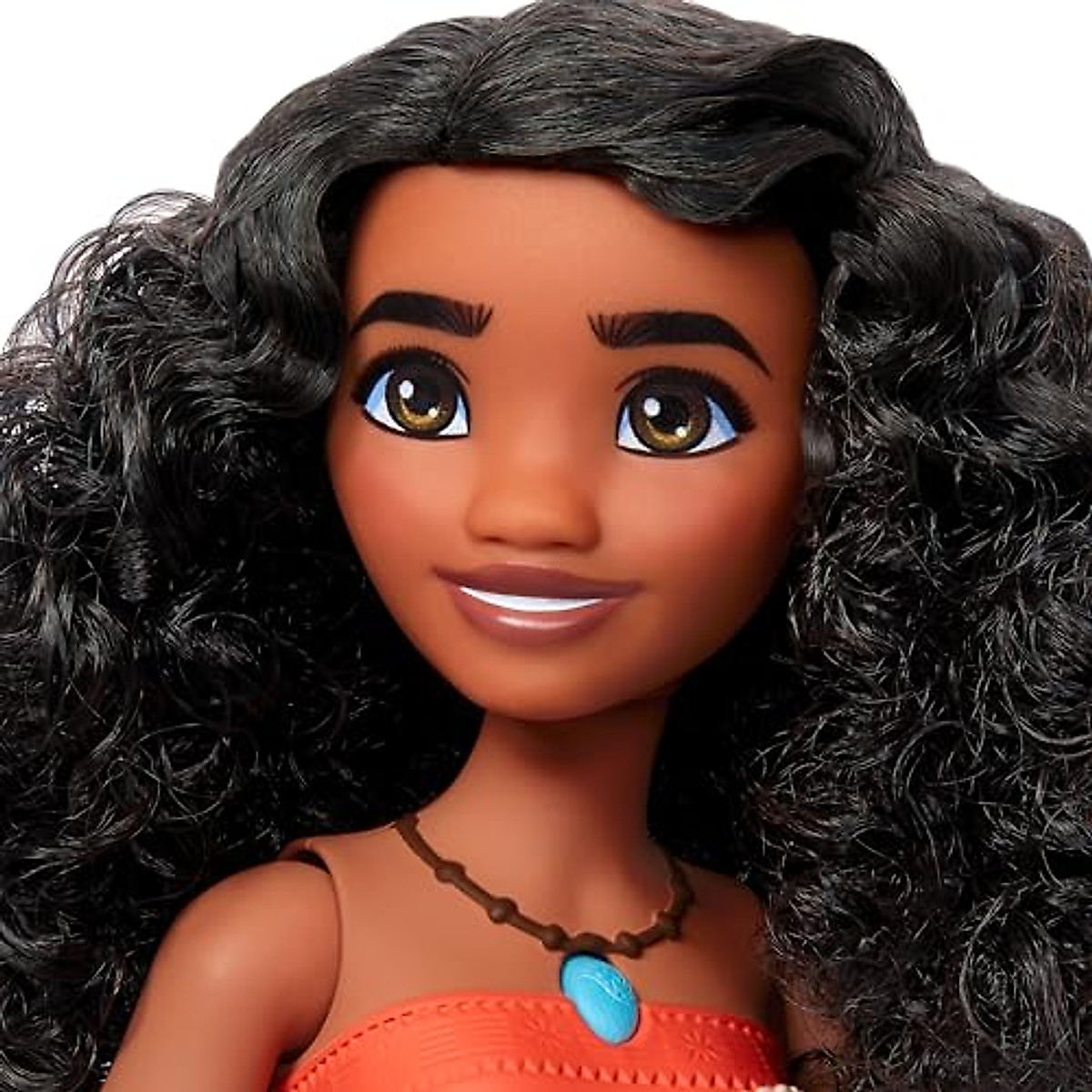 Mattel Disney Princess Moana Singing Fashion Doll in Signature Outfit, Sings "How Far I'll Go" from Movie