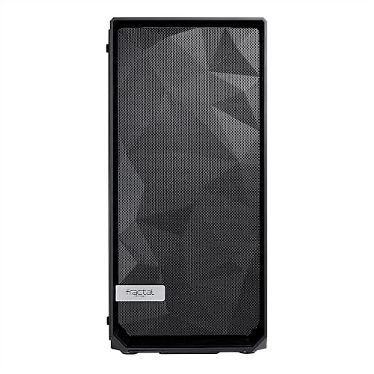 Fractal Design Meshify C - Compact Computer Case - High Performance Airflow/Cooling - 2X Fans Included - PSU Shroud - Modular Interior - Water-Cooling Ready - USB3.0 - Tempered Glass - Blackout