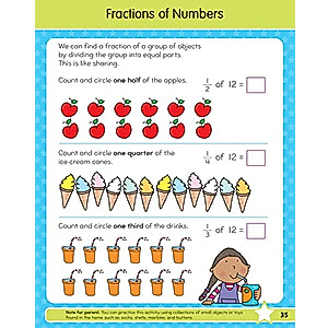 Third Grade Math Workbook Ages 8 to 9: 75+ Activities Multiplication & Division, Fractions, Area & Perimeter, Data, Math Facts, Word Problems, ... (Common Core) (English and Korean Edition)