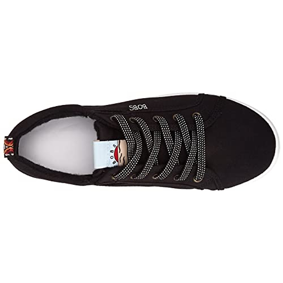 Skechers Women's Bob's B Extra Cute Style 113323 Black Canvas Fashion Sneaker