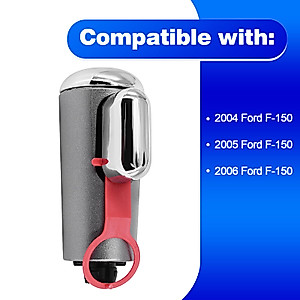 CULMKARI Automatic Transmission Shift Lever Knob Handle Palanca De Cambios Assembly Fits for 2004 2005 2006 F-150 Replaces 4L3Z-7213-BA 4L3Z7213BA