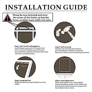 FULL HOUSE Canvas Wall Art 4 Seasons Colorful Trees Framed Canvas Prints Aesthetic Wall Paintings for Living Room Bedroom Office Home Decor, 4 Panels