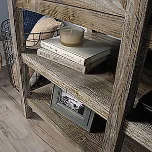 Sauder Granite Trace Credenza, for TVs up to 60", Rustic Cedar Finish