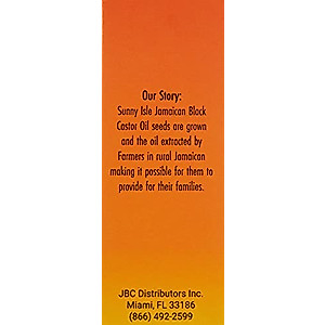 Sunny Isle Jamaican Black Castor Oil Eyelash & Eyebrow Growth Serum 2oz