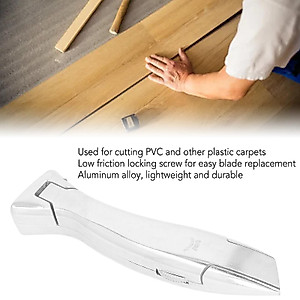 Hook Blades Carpet Knife Razor Blades Hook Razor Blade, Flooring and Roofing Knife with Storage Box for Cutting Plastic Carpets