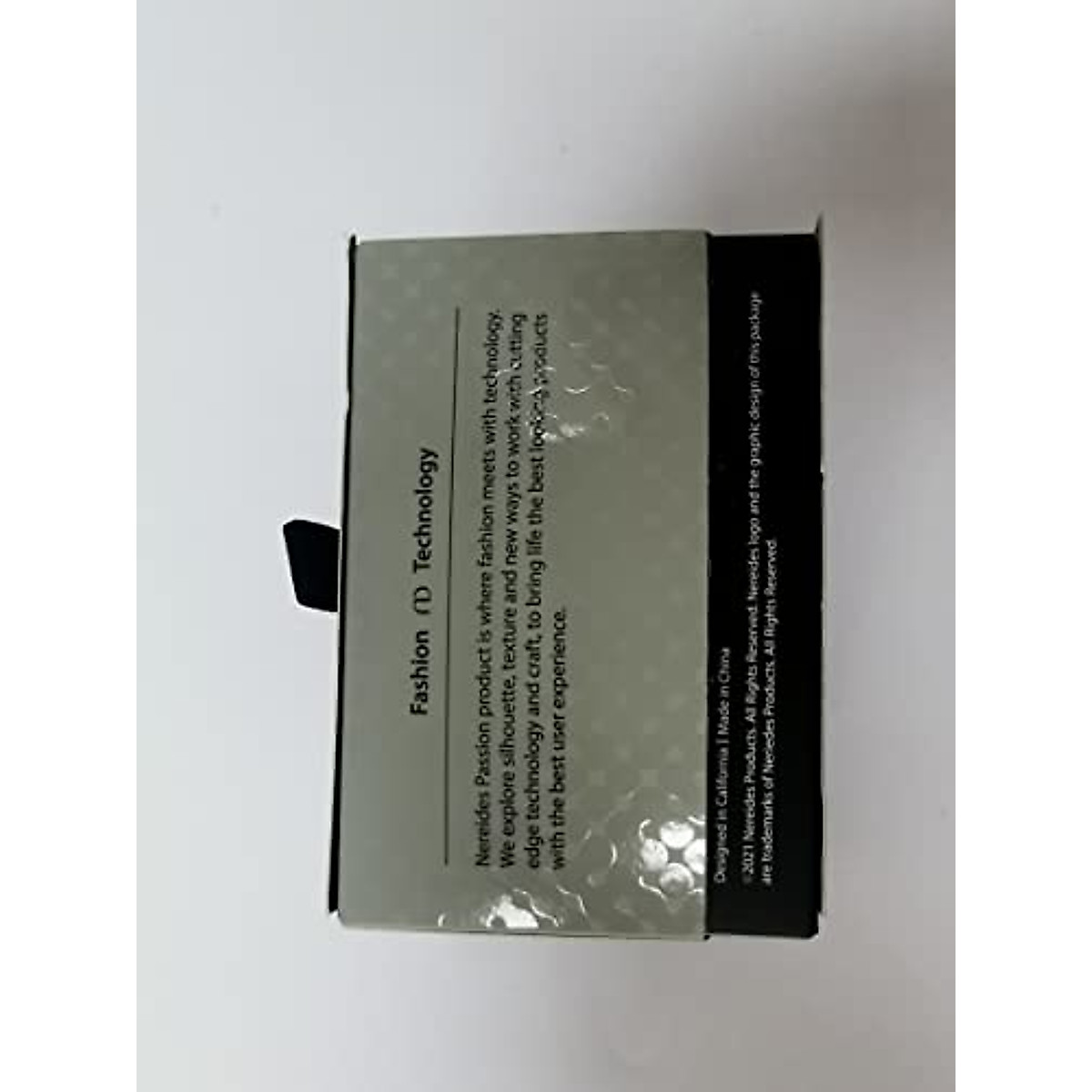 Nereides Compatible with AirPods Pro Case, Protective Leather Cover with Keychain, High-end Fashion Design Skin with Hollow Out Pattern for Women, Supports Wireless Charging, Front LED Light Visible