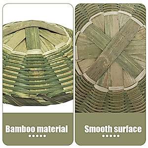 Cabilock Lid Storage Sushi Bowl Lid Chinese Steamer Chinese Wok Lid Enameled Cast Iron Skillet Steamer Basket Lid Skillet Lid Sushi Accessories Frying Pan Lid Stove Cover Rice