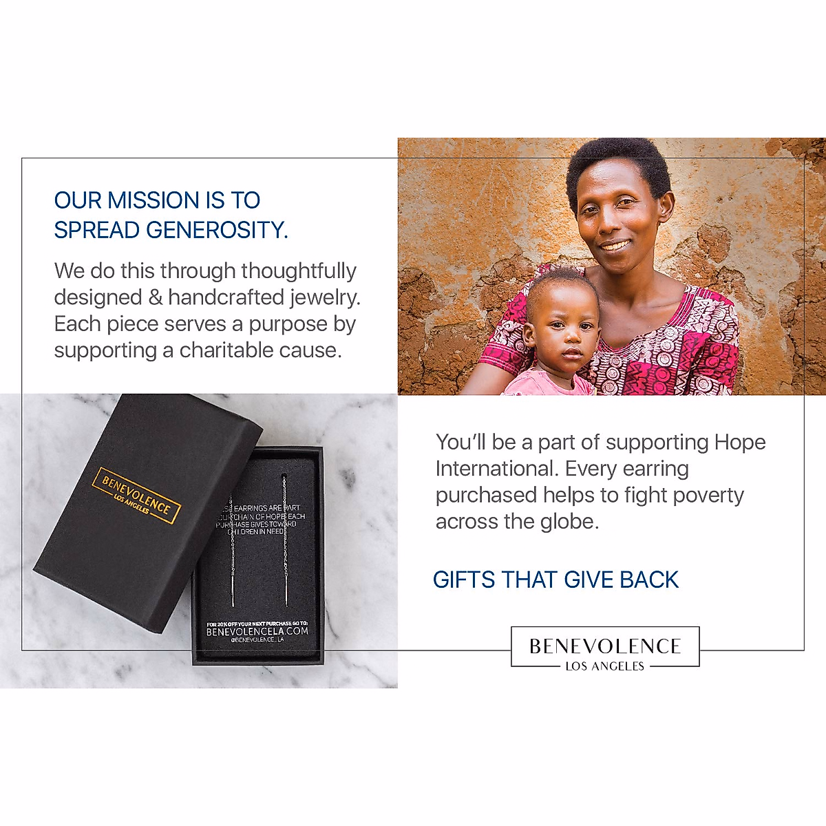 Benevolence LA Threader Earrings for Women | Gold Dangle Long Chain Threaders | Double Piercing Earrings | Pull Through Jewelry Accessories | Valentines Day Gifts Ideas for Her