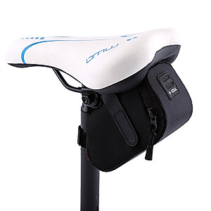Pilipane Bike Saddle Bag, Bike Bag Under Seat, Bike Bag for All Our Essentials, Bike Bags for Bicycles, Ultralight Cycling Wedge Pack for Road Mountain MTB Foldable Bike