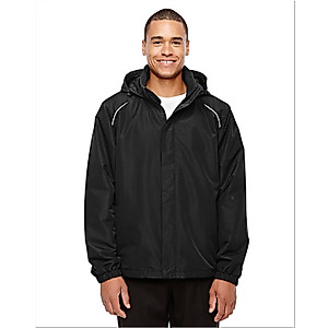 Ash City - Core 365 Men's Profile Fleece-Lined All-Season Jacket M BLACK