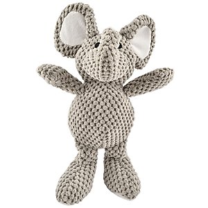 RUFFIN' IT Tuff Plush Jungle Friends Dog Toys - Stuffed Plush Elephant, Lion, and Monkey Toys