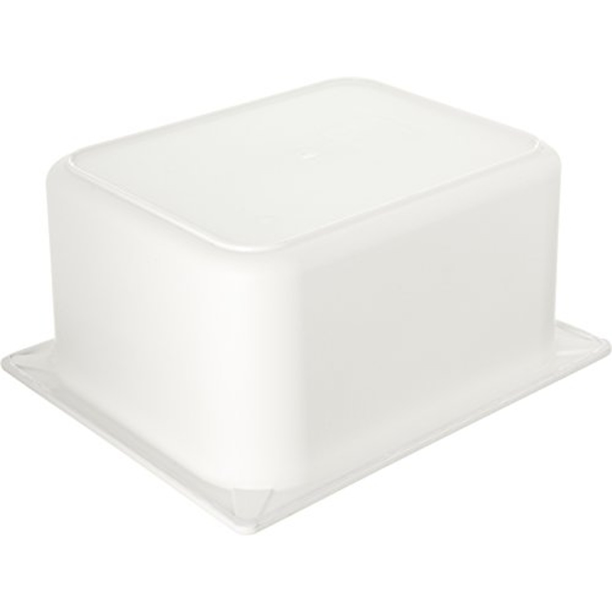 Carlisle FoodService Products CM110102 Coldmaster ABS Standard Half-Size Food Pan, 6 quart Capacity, 12.73" x 10.36" x 5.59", White