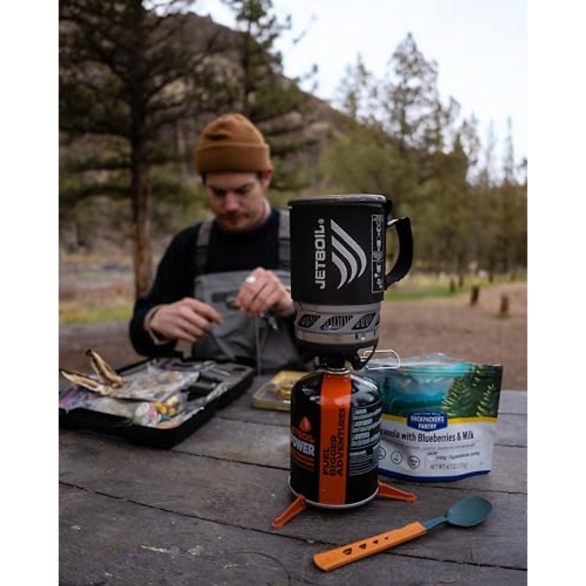 Jetboil Jetpower Fuel for Jetboil Camping and Backpacking Stoves, 450 Grams