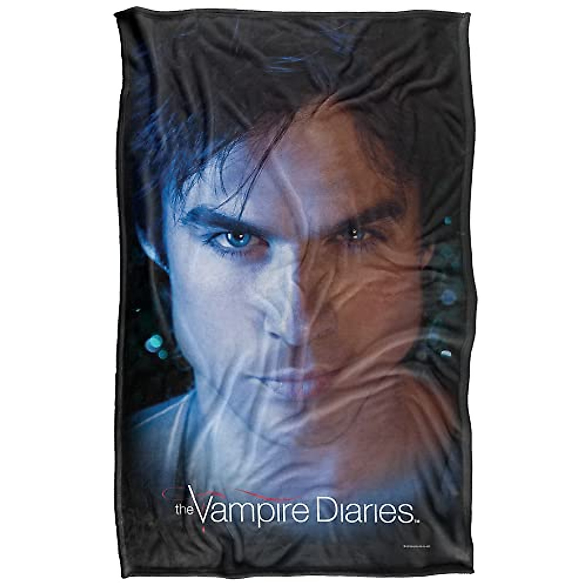 Vampire Diaries Damon Eyes Silky Touch Super Soft Throw Blanket 36" x 58",Damon Eyes