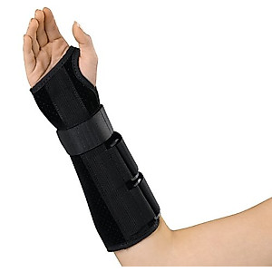 Medline Wrist and Forearm Splints, Medium, 10", Right Arm