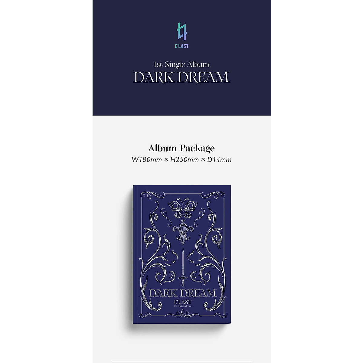 KAKAO M E'LAST ELAST - Dark Dream (1st Single Album), 0