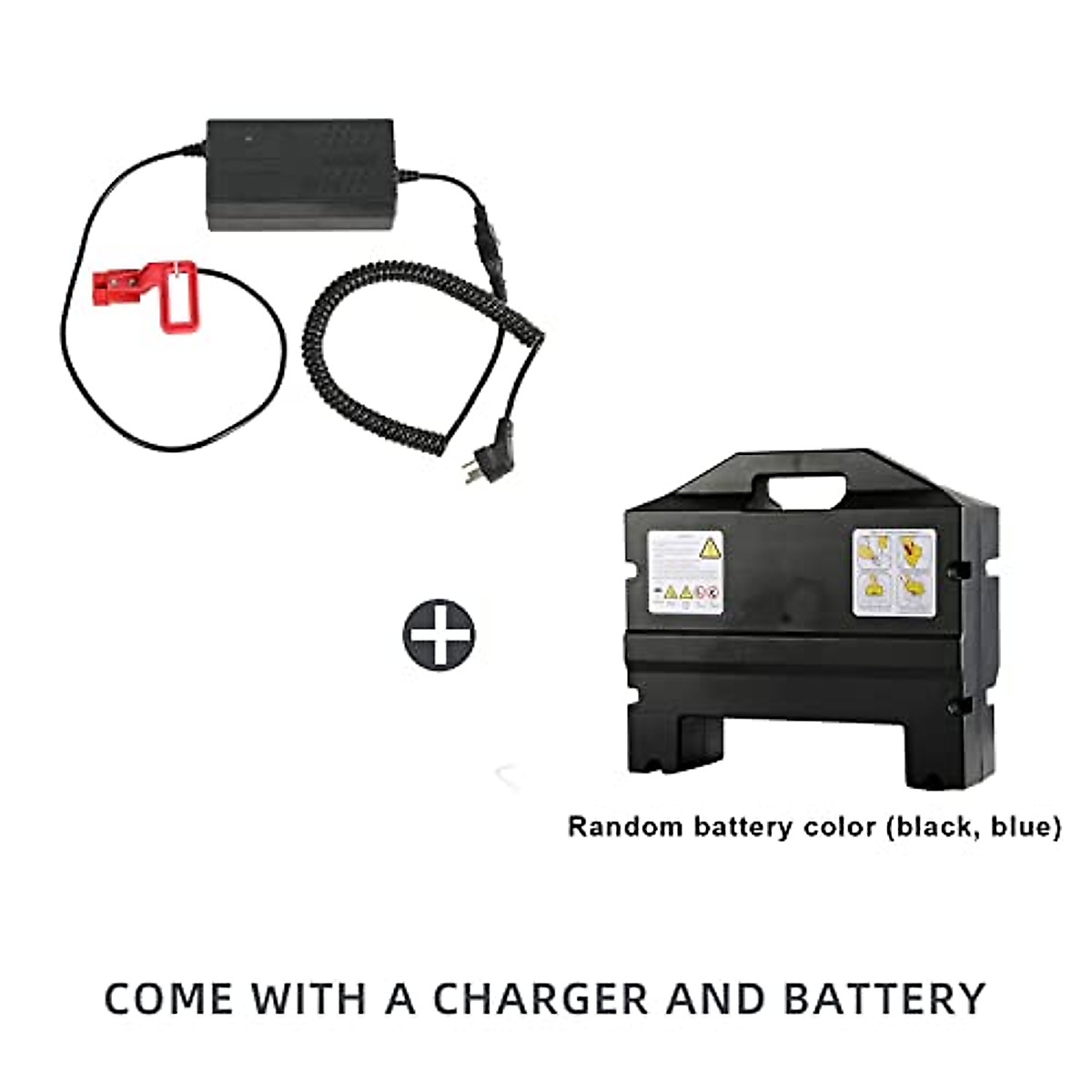 Xilin Electric Powered Pallet Jack 3300lbs Capacity Lithium Battery Walkie Pallet Truck 48"x27" Fork Size Blue Style