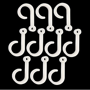 Meilo AH10-J Awning Hooks, Clear