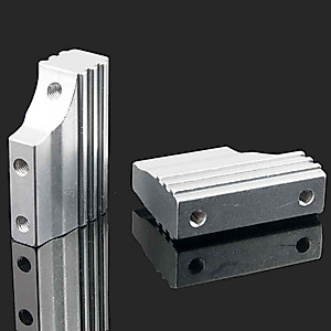 Toyoutdoorparts RC 122205 Silver Aluminum Engine Mount for Redcat 1:10 Volcano S30 Monster Truck